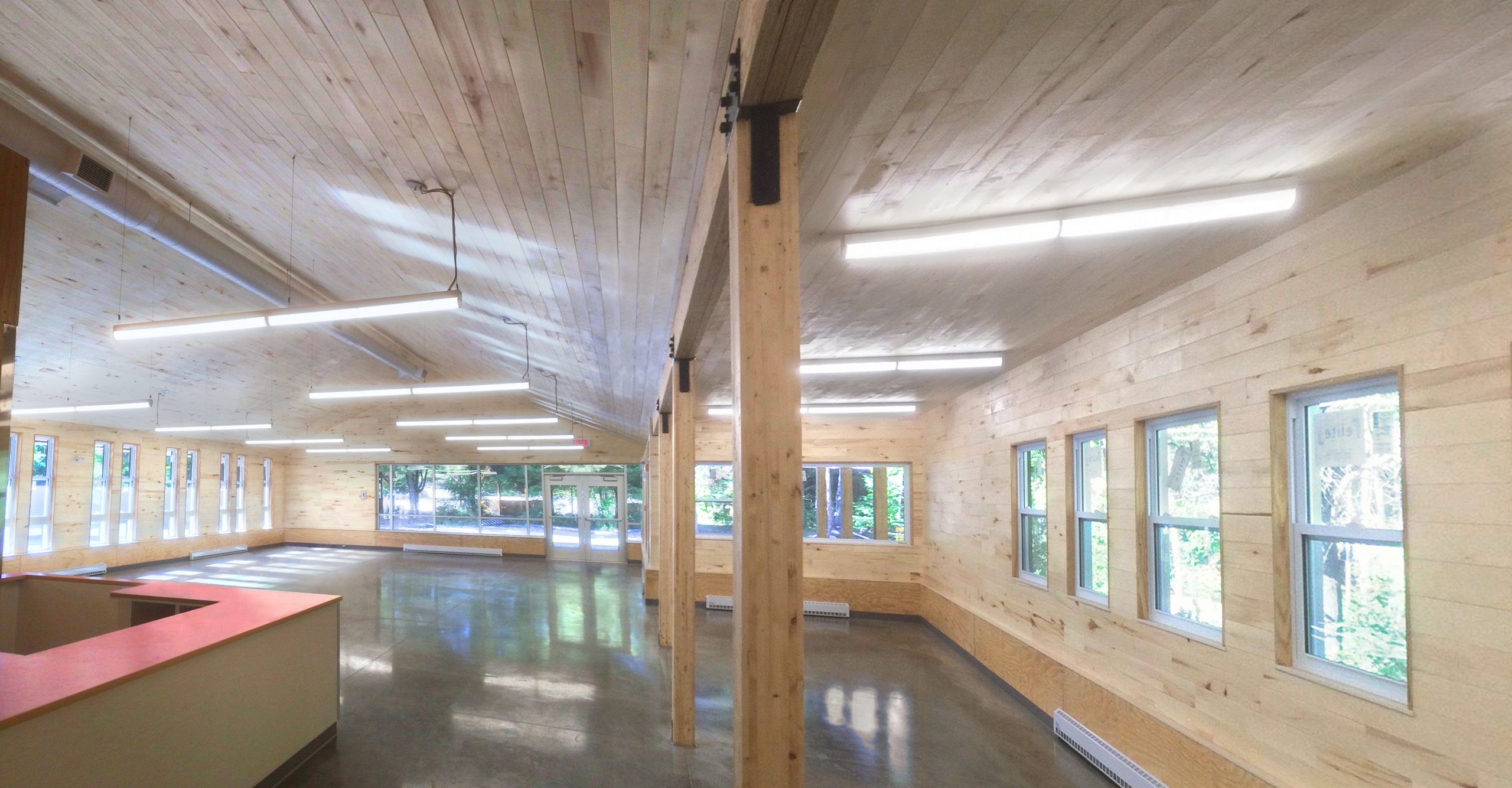 Camp Minogami -­ Construction d’une nouvelle cafétéria